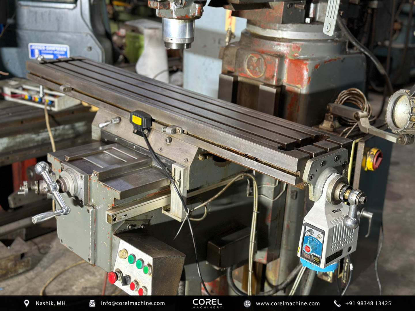 Lilian Hvh M1tr Turret Milling Machine at Best Price in Nashik | Corel ...