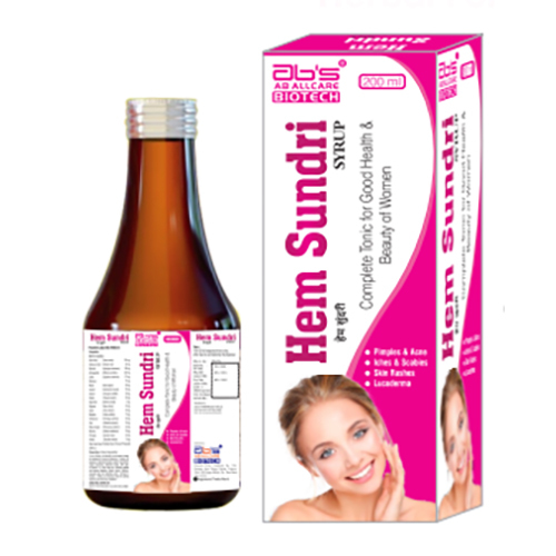 Hem Sundri Syrup Ingredients: "ashok Chhal (saraca Indica) 250 Mg at ...