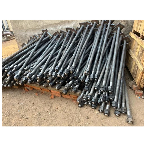 Gray High Tensile Steel Welded Plate Foundation Bolt at Best Price in ...