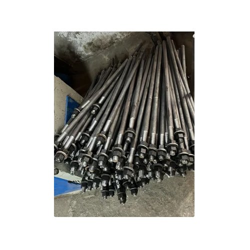 Gray Ms Stud Bolt at Best Price in Ahmedabad | Lg Industries