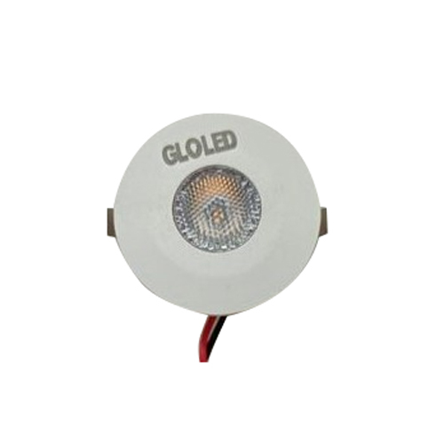 Led Spot Light - Plastic Construction, Standard Size, White Color ...