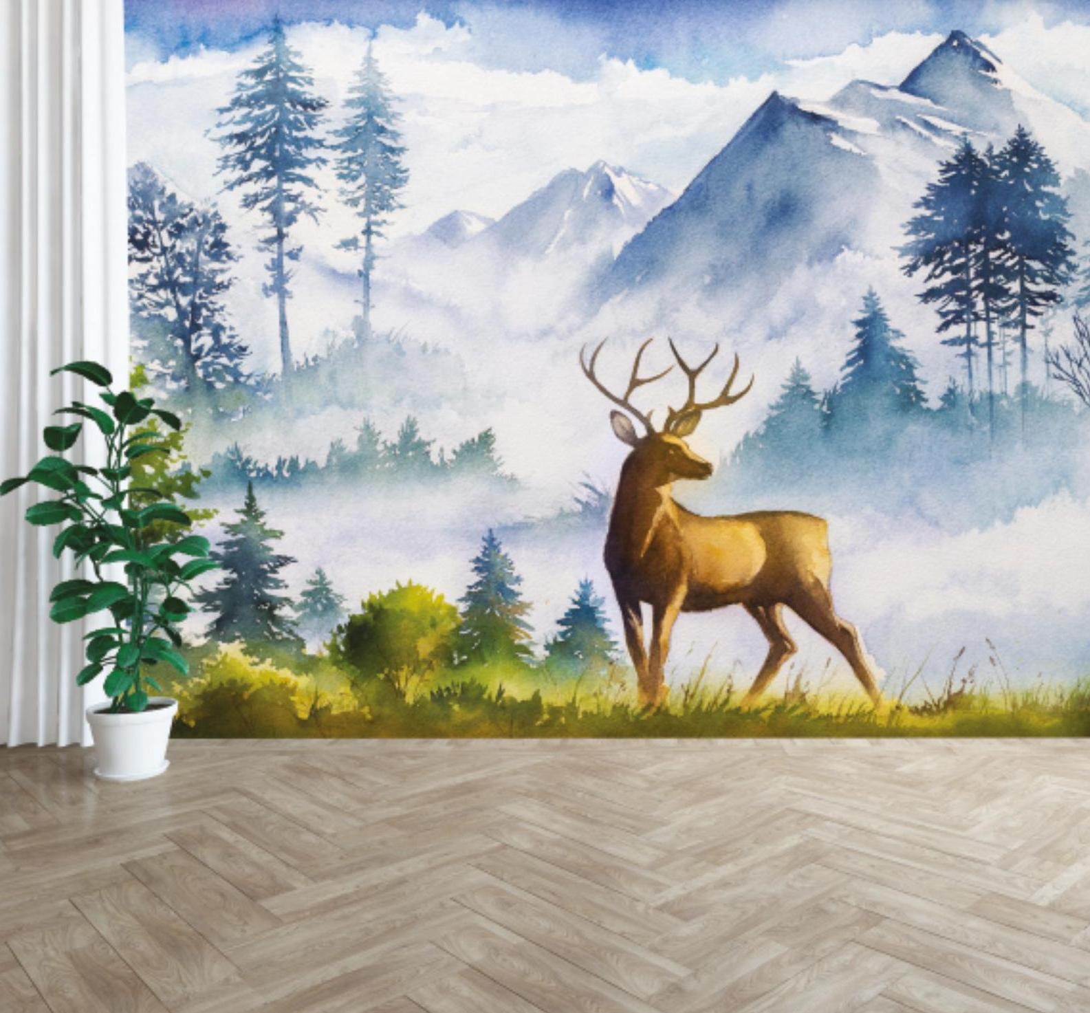 Tropical Design Customized Wallpaper - Available In 9 Different Paper ...