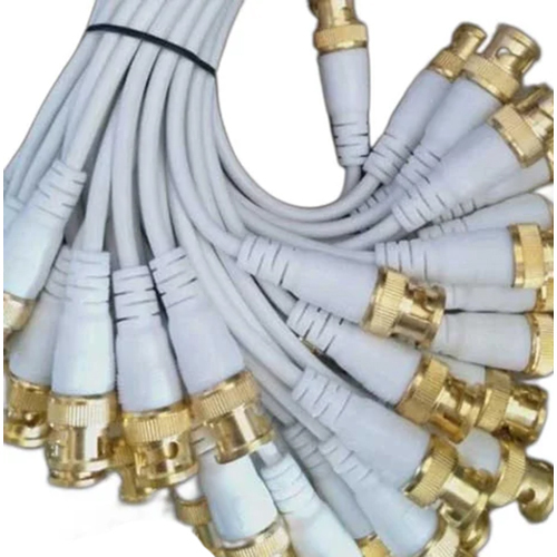 Pvc Coaxial Bnc Connector - Durable Pvc Material, Sleek White Finish ...