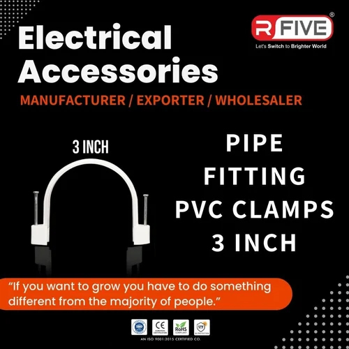 3 Inch Pipe Fitting Pvc Clamps - Plastic & Magnesium Aluminum, U Shape ...