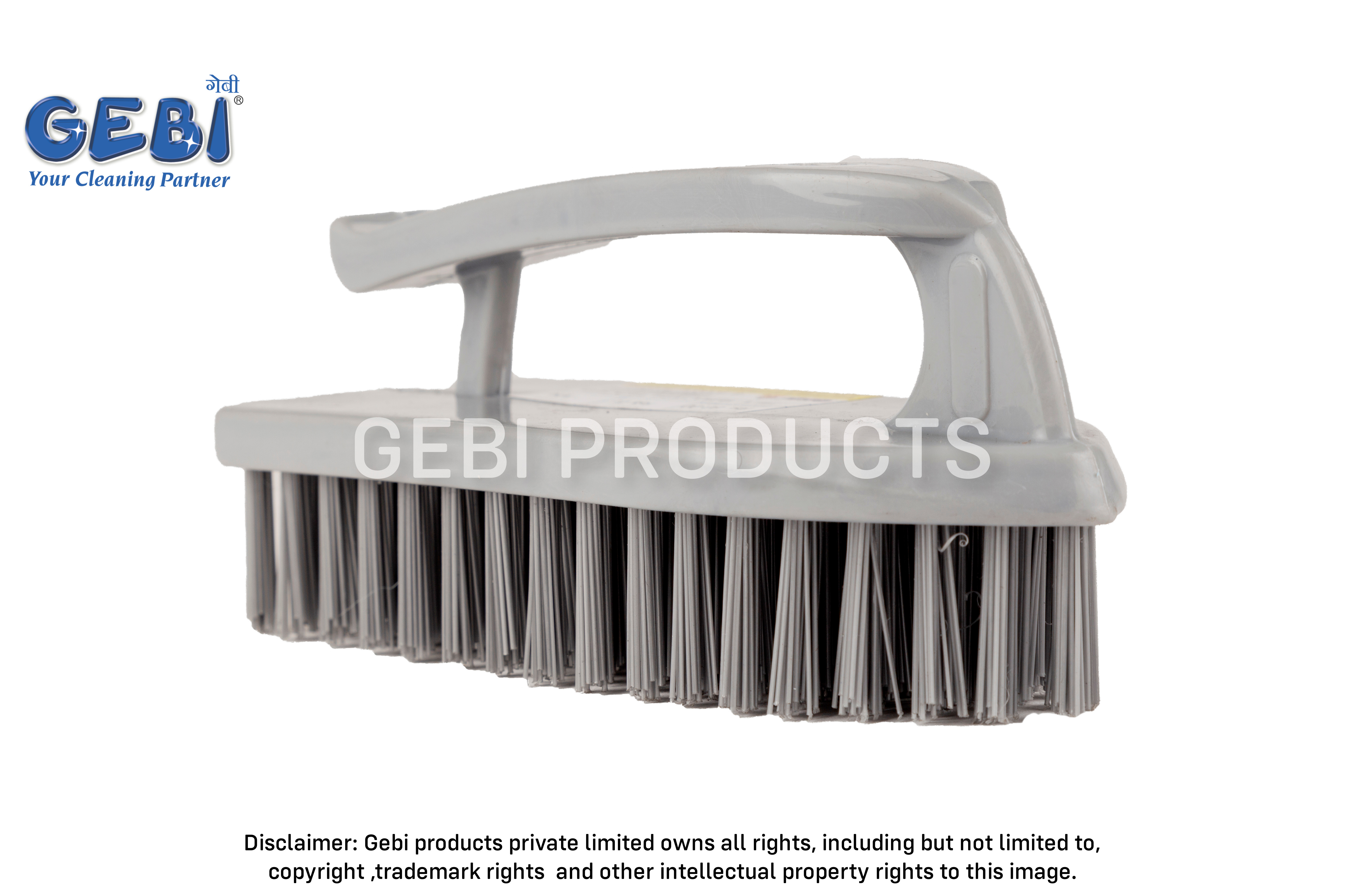 Extra Hard Bristles Tile Brush - High Grade Aluminum, Flexible Pp Wire ...