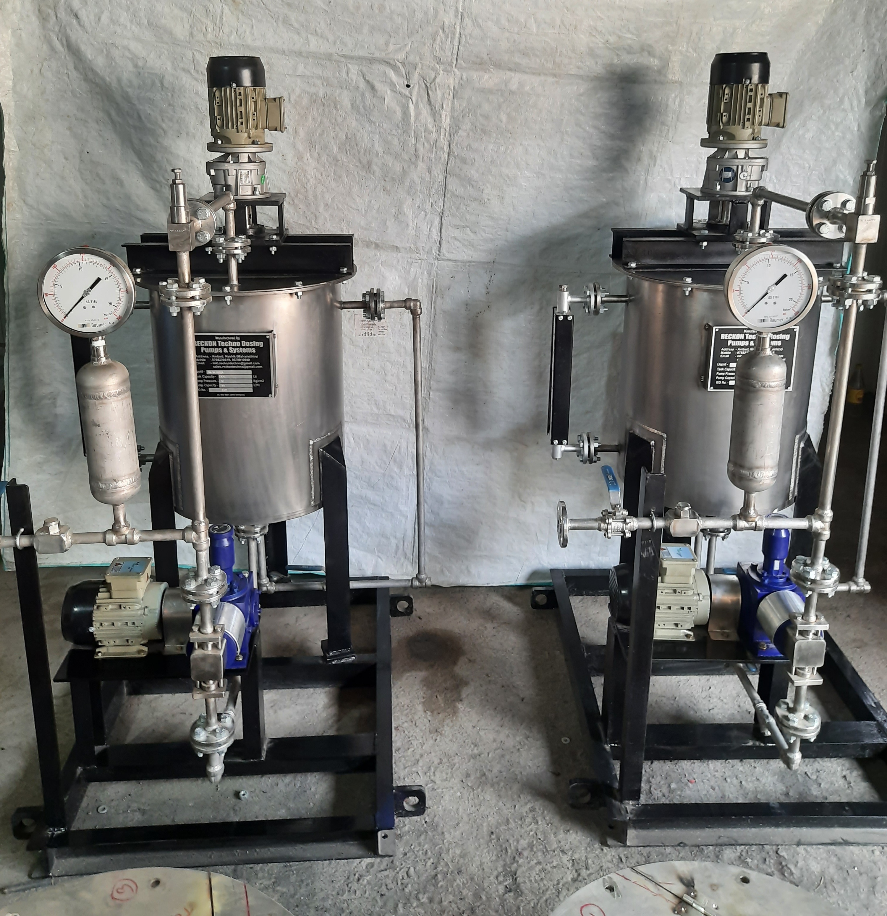 Naoh Dosing System at Best Price in Nashik, Maharashtra | Reckon Techno Dosing Pumps And Systems