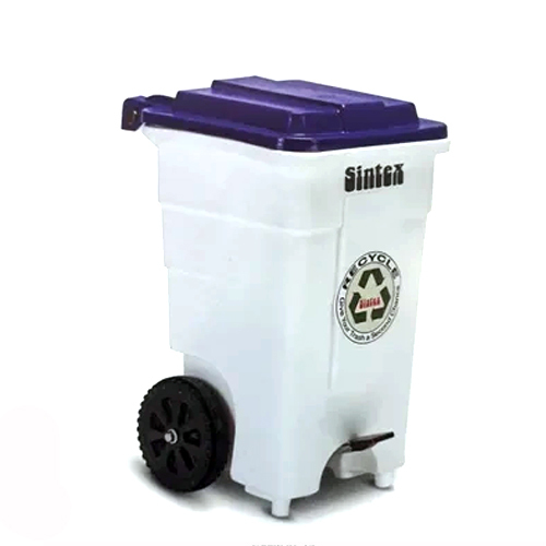 Sintex Foot Operated Wheeled Waste Bin at Best Price in Jaipur | Nidhi Sanitary & Electricals