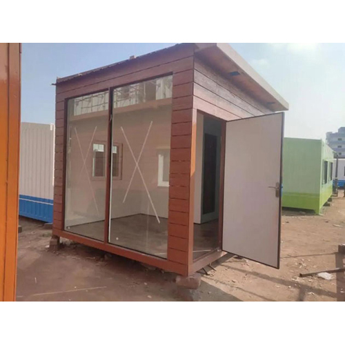 Container Portable Wooden Cladding Cabin at 125000.00 INR in ...