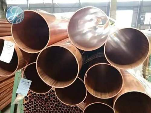 Copper Pipe - Industrial Grade, Soft And Rigid Options | Golden Color ...