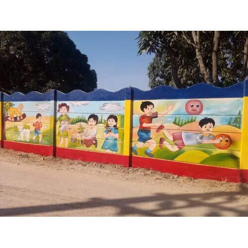 High Quality & Durability School Rcc Compound Wall at Best Price in ...