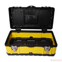 Compact Plastic Rectangular Tool Box With Organizer at Best Price in ...