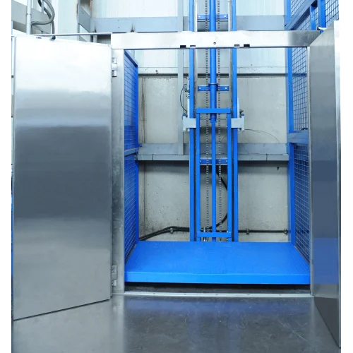 Single Mast Hydraulic Goods Lift at 150000.00 INR in Greater Noida | R ...