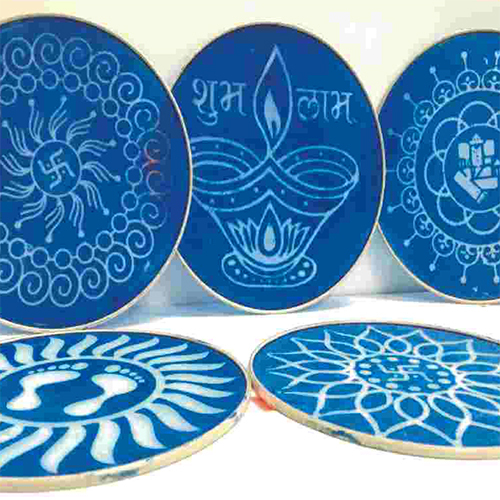 Blue Rangoli Stencils at Best Price in Delhi, Delhi | Lotusindia ...