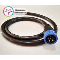 2-4 Straight Model Male Connector With Wire Application: Electric at ...