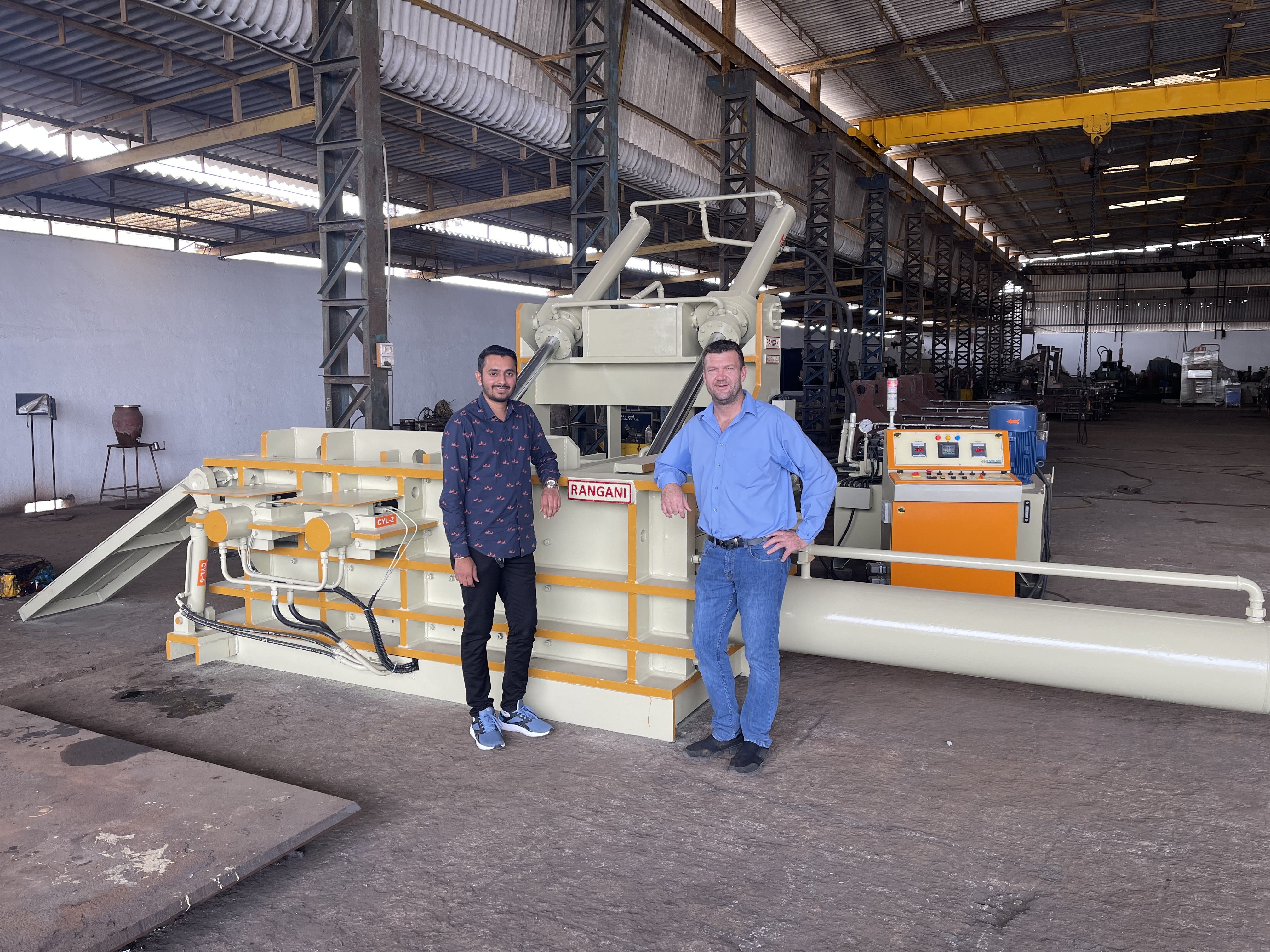 Hydraulic Car Scrap Baling Press Power: 5 - 10 Horsepower (hp) at Best ...
