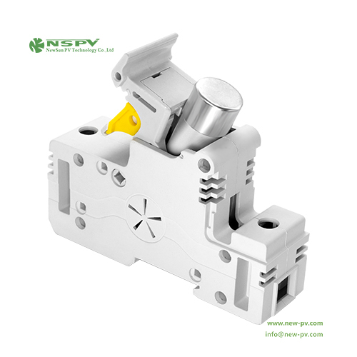 White 1500vdc Solar Fuse Holder 2023 New Max.100a at Best Price in ...