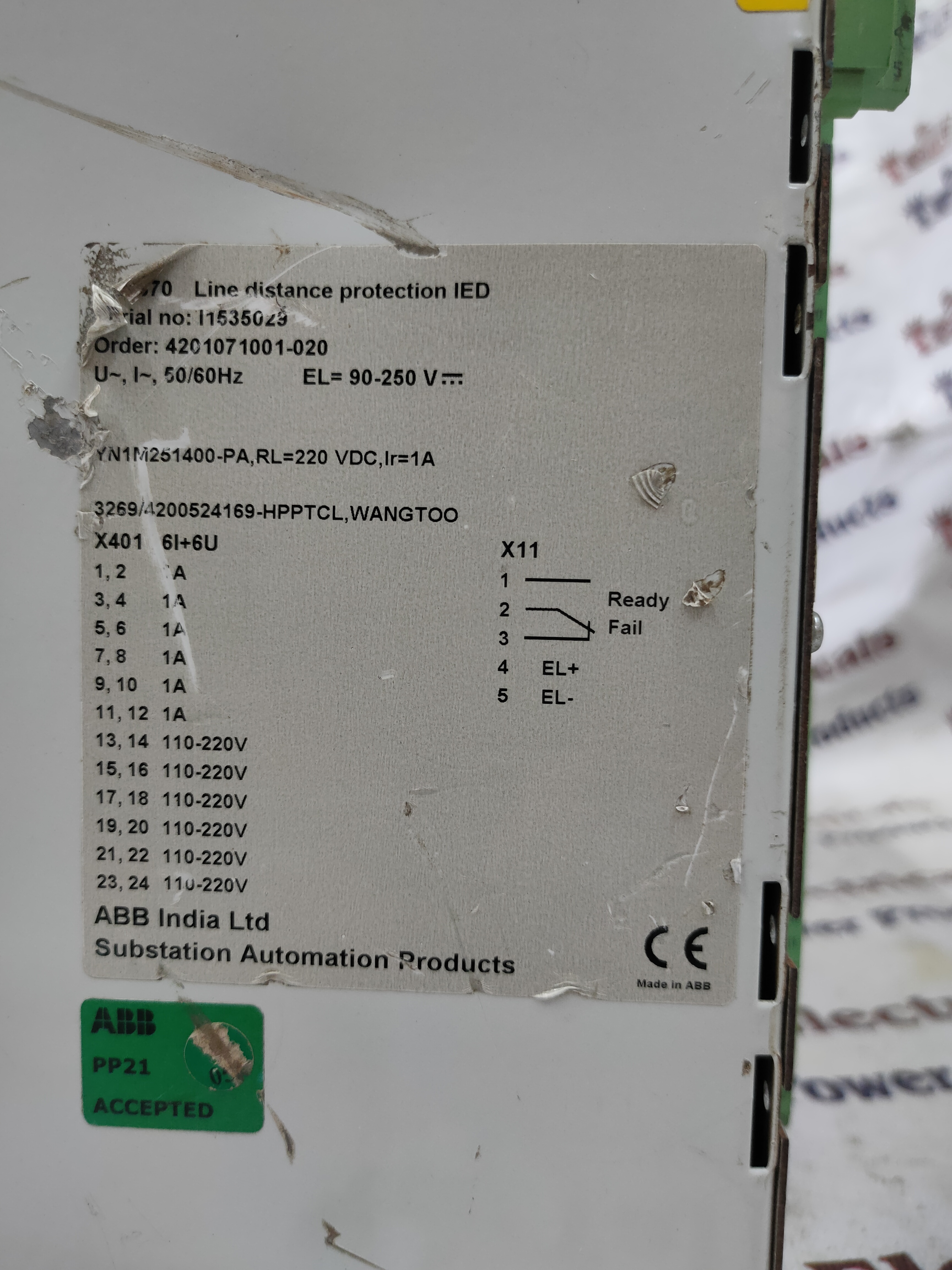 Abb Rel001-020 Protection Relay at Best Price in Bhavnagar | Taj ...
