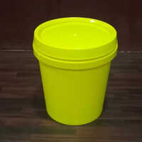 10 Litre Yellow Paint Plastic Bucket Hardness: Rigid at Best Price in ...