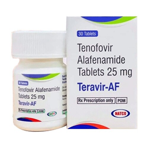 Teravir-af - 25mg Tablets | Tenofovir Alafenamide For Hiv And Chronic ...