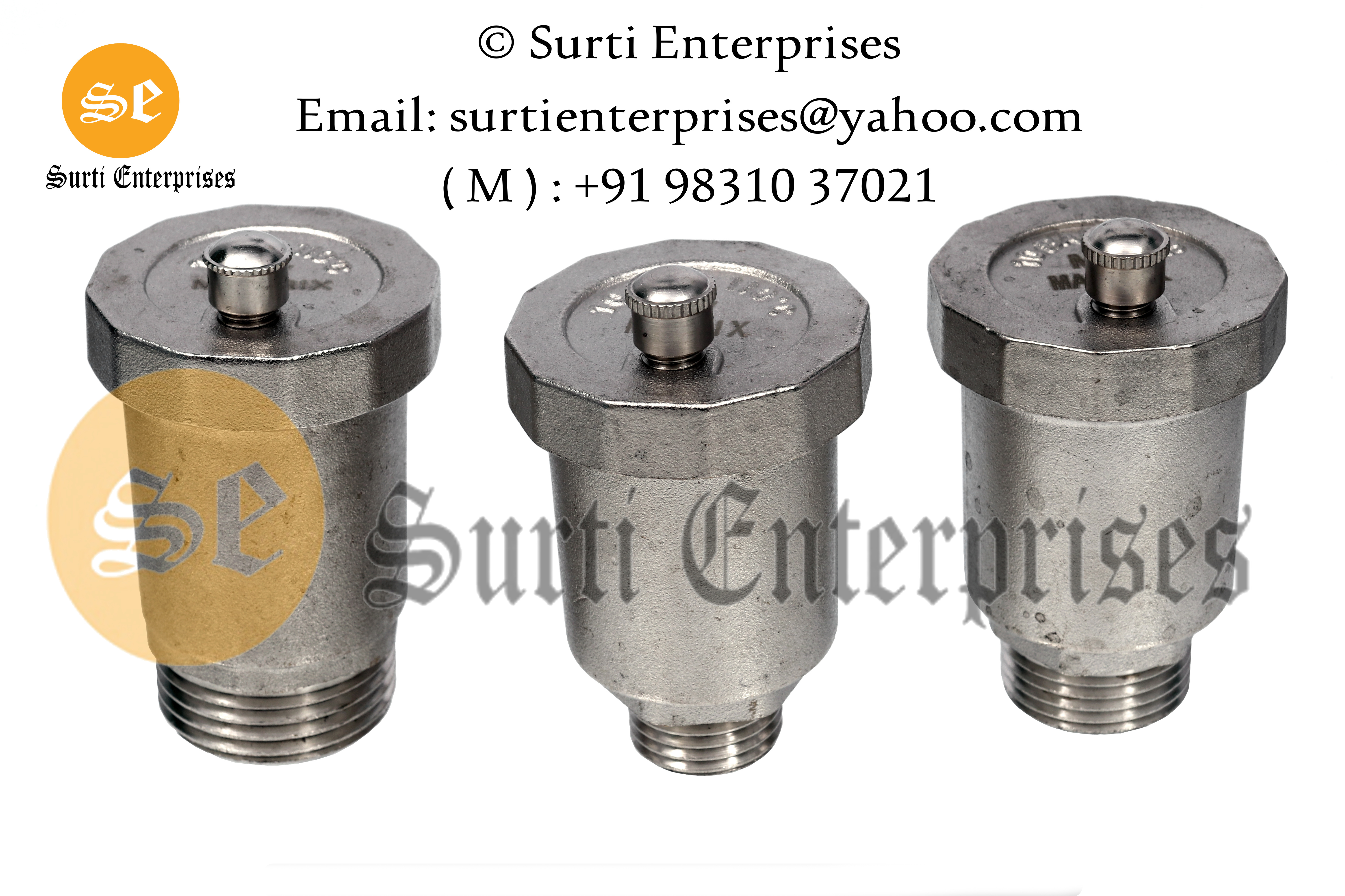 Air Vent Valve - Dn 3/4" | Test Pressure: 10-15bar, Max Temp: 220â°c ...