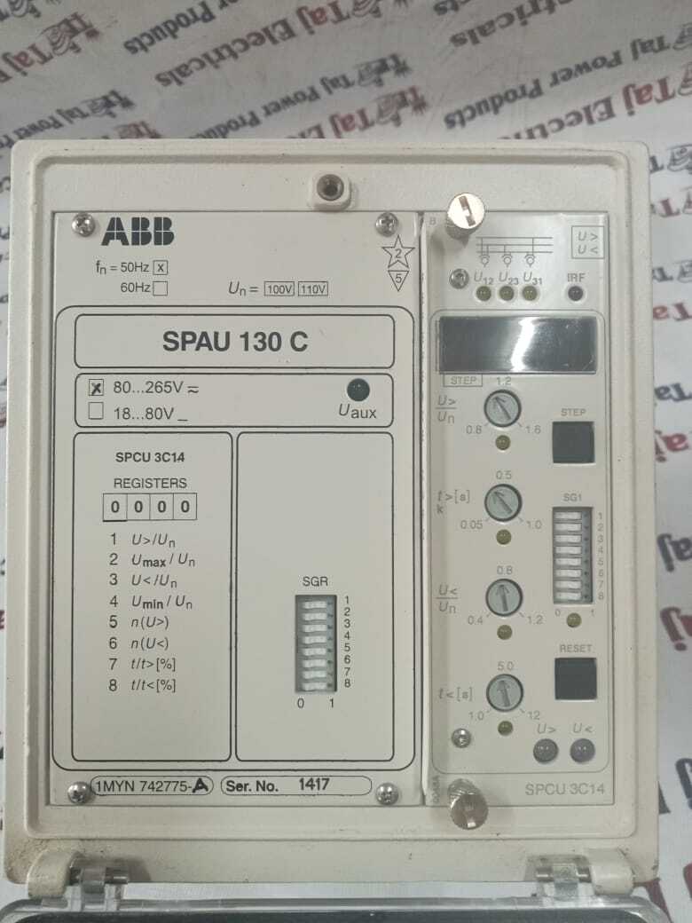 Abb Spau 130 C Protection Relay at Best Price in Bhavnagar | Taj ...