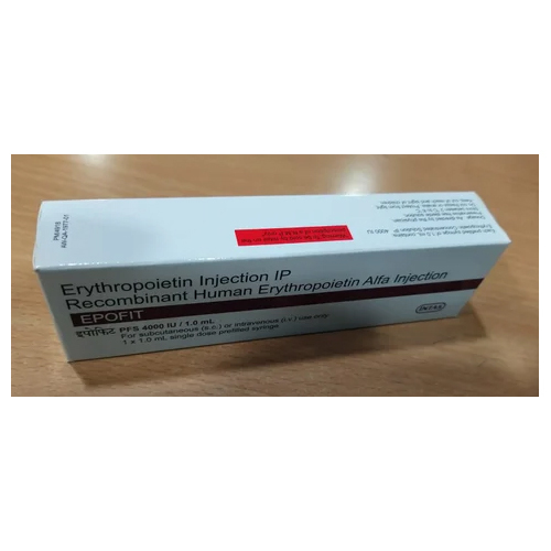 Epofit 10000 Injection Ingredients: Erythropoitin Inj at Best Price in ...