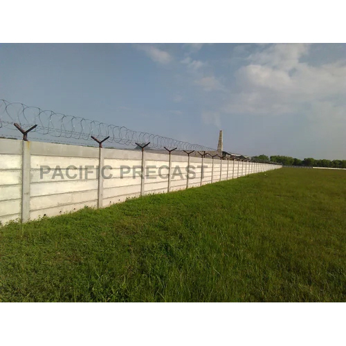 Rcc Concrete Compound Wall - Rcc Material, Slab (plank) 2100mm X 300mm ...