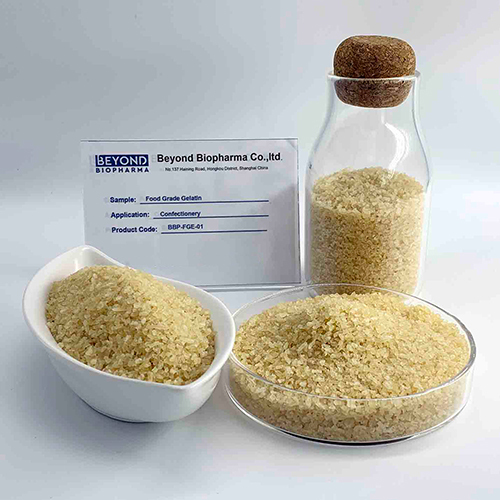 Yellowish Edible Gelatin Powder For Dairy Products Deserts Stabilizes ...