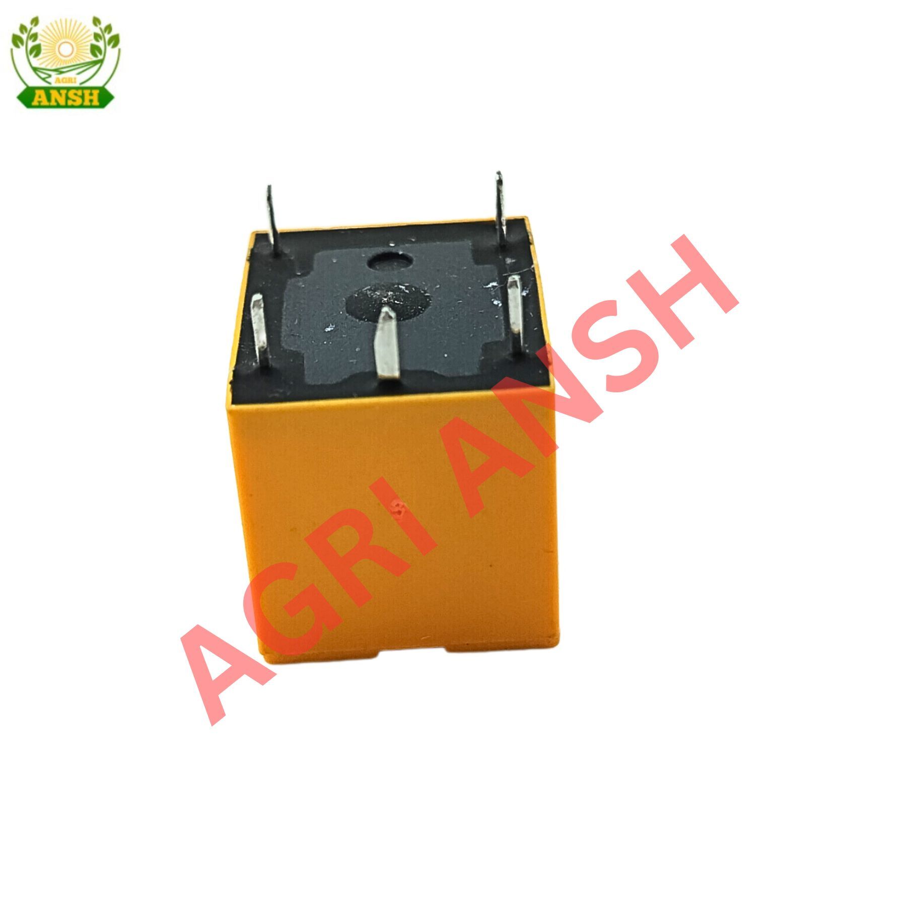 Relay - 12v 7amp | Orange Current Relay For Industrial And Commercial ...