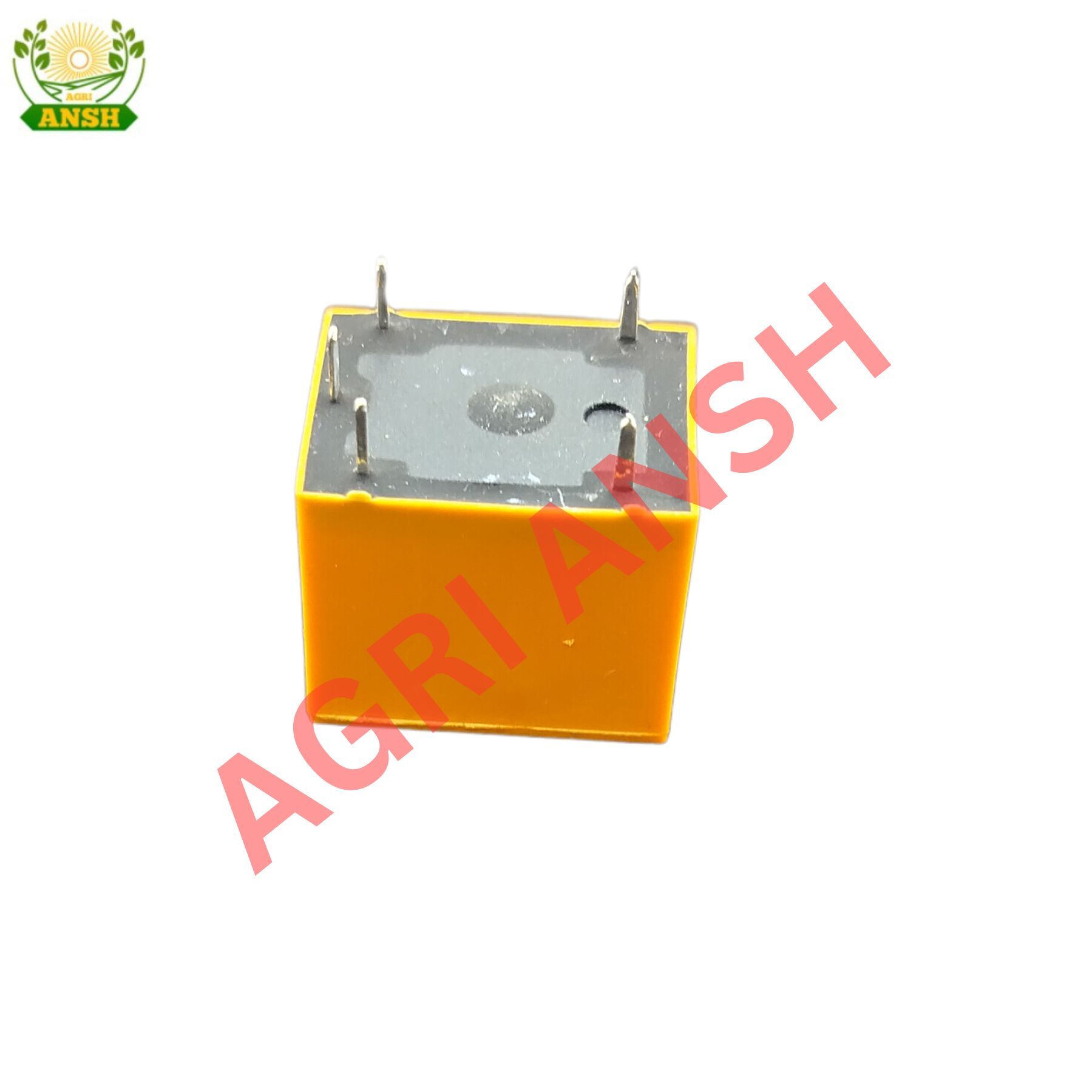 Relay - 12v 7amp | Orange Current Relay For Industrial And Commercial ...