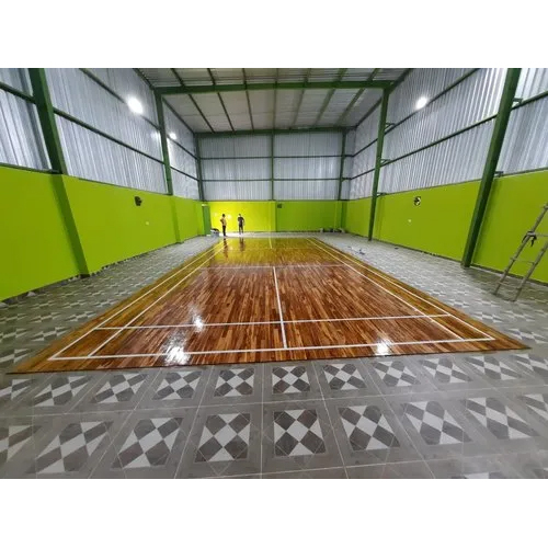 Badminton Court Wooden Flooring at Best Price in Sikar | Arrow Sports ...