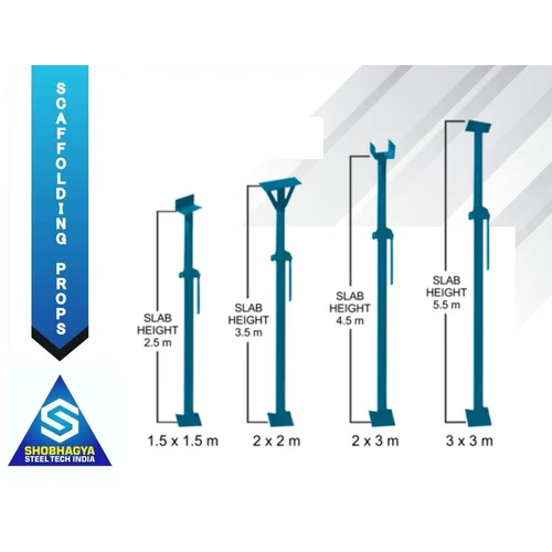 Steel Adjustable Ms Scaffolding Props at Best Price in Mumbai | Shubh ...