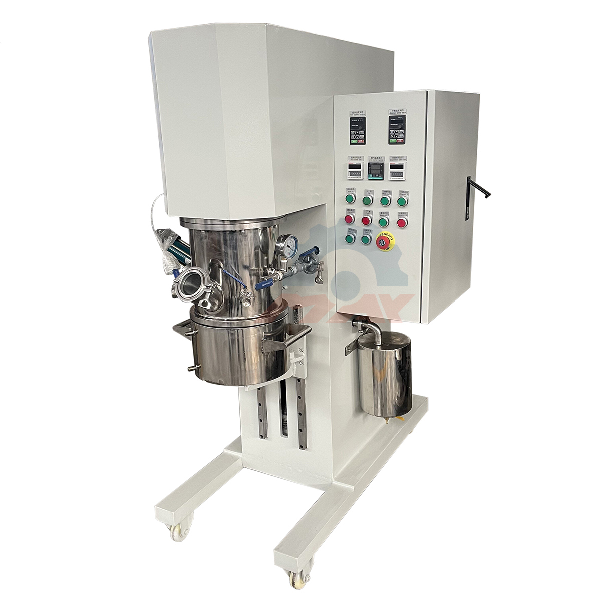 10l Lab Vacuum Double Planetary Mixer Industrial Sealant Silicone Mixing Machine - Cutting Speed ...