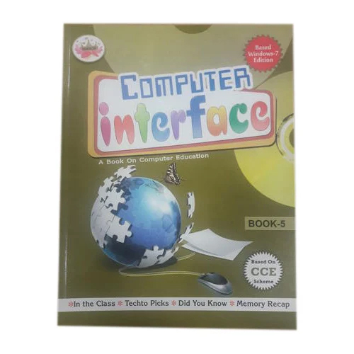 Computer Interface Book For Class 5 - Coated Paper, Rectangle Shape ...