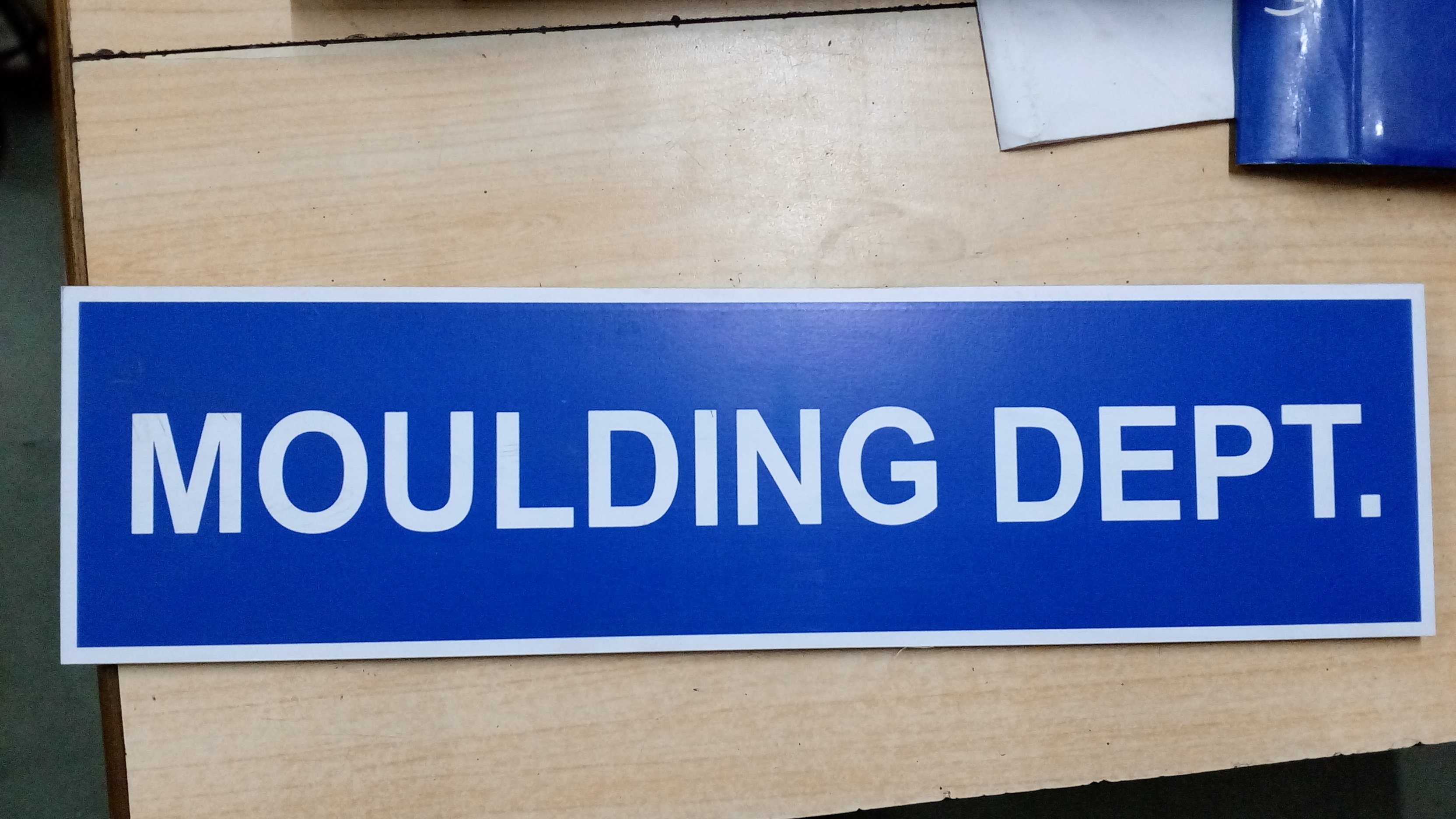 Pvc Sign Board - Durable Lightweight Material Customizable Sizes And ...
