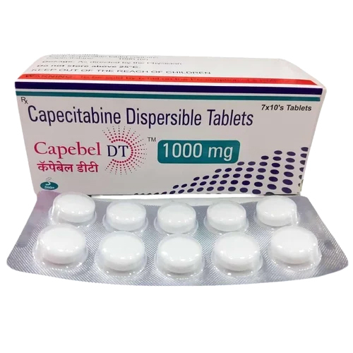 1000mg Capecitabine Dispersible Tablets General Medicines at Best Price ...