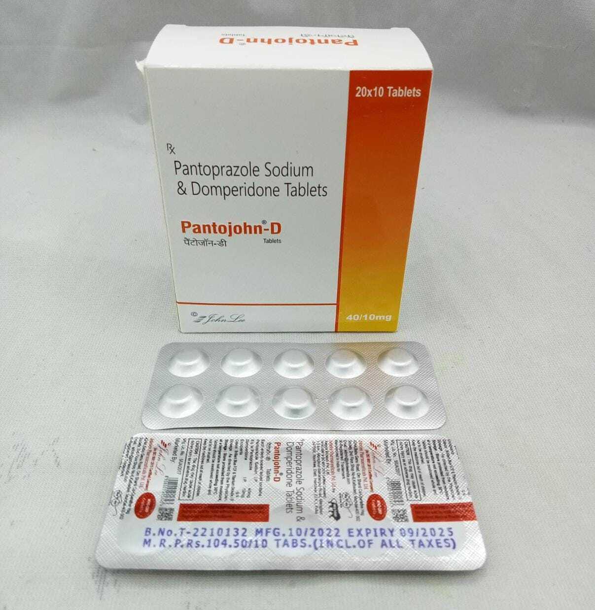 Pantoprazole Sodium Tablets - 20x10 Strips Of Prescription Tablets ...