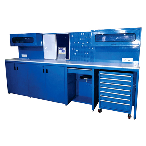Integrated Workstation - Metal, Blue | High Quality, Includes Warranty ...