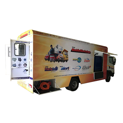 Iron Mobile Service Van For Heavy Light Commercial Vehicle at Best ...