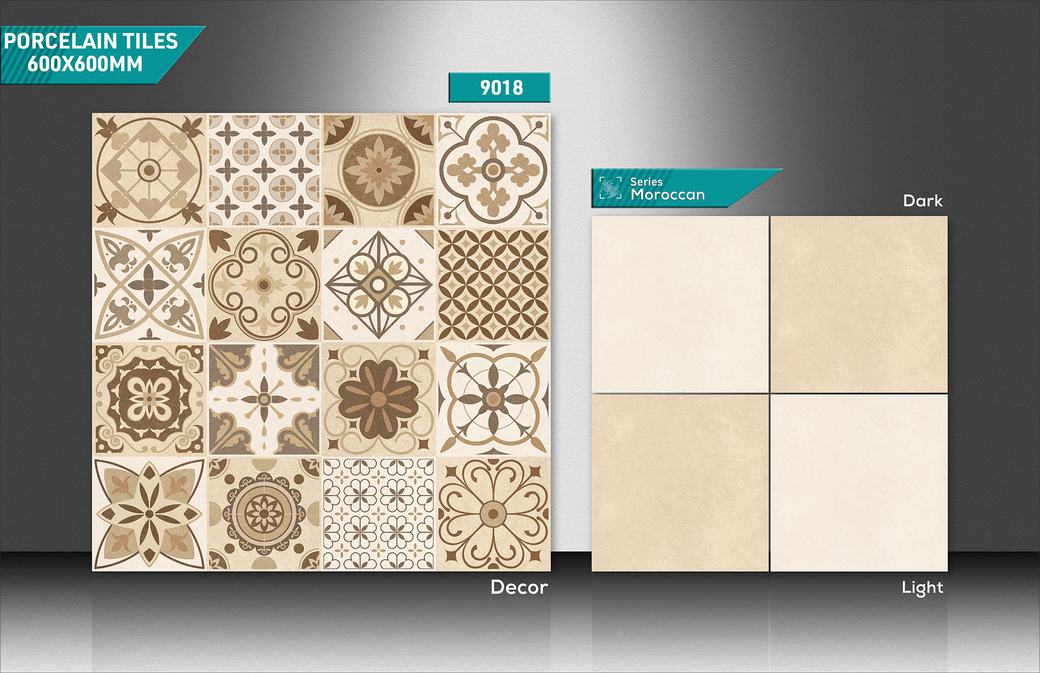 600x600mm Moroccan Matt Tiles at Best Price in Morbi | Roxo Overseas
