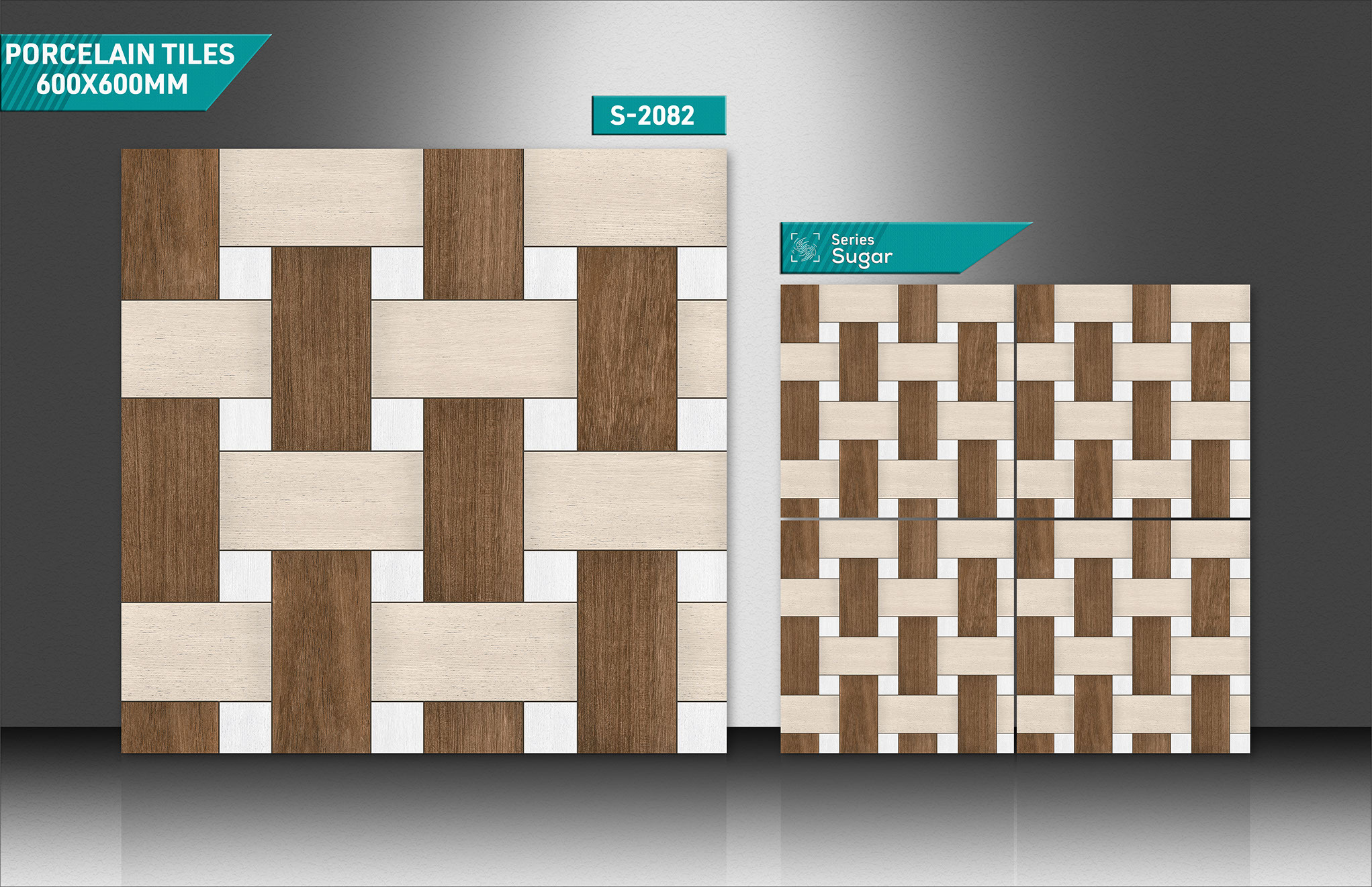 2x2 Suger Finish Porcelain Tiles at 235.00 INR in Morbi | Roxo Overseas