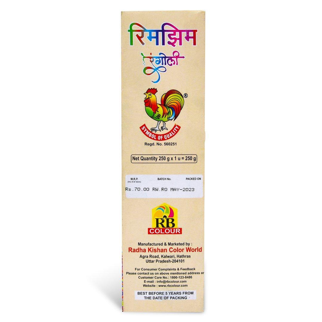 Rimjhim Rangoli White Outliner Bottle 250g - Plastic 5.5 X 19 X 5.5 Cm ...