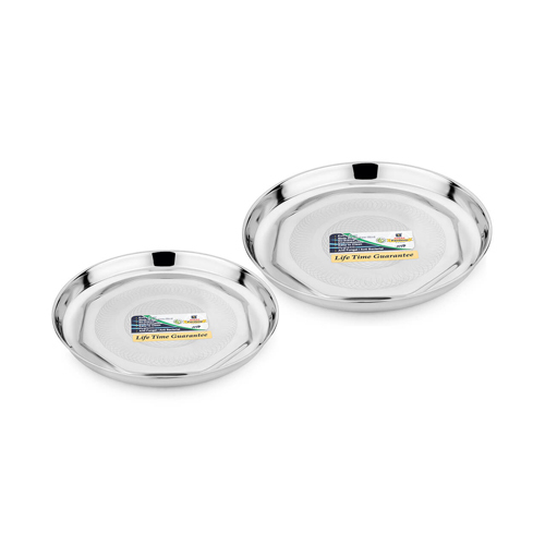 Silver Stainless Steel Star Khomcha Plate at Best Price in Jagadhri | D ...