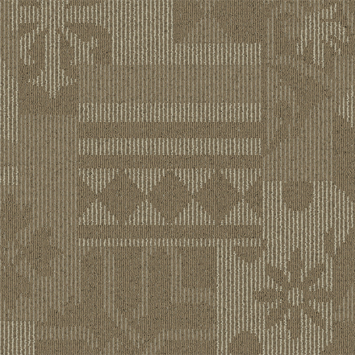 Beige Byzantium Scroll Loop Pile Wall To Wall Carpet Non-slip at Best ...