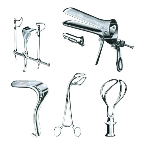 Gynecological Surgical Kit - Stainless Steel, Silver Color | Designed For Hospital Use, Durable ...