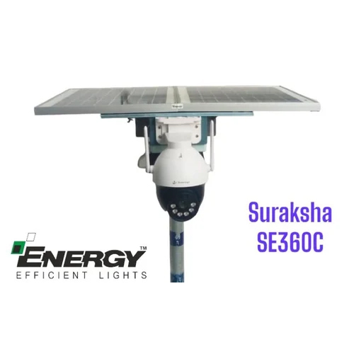 White 360 Degree Solar Powered Ptz Outdoor Camera at Best Price in ...