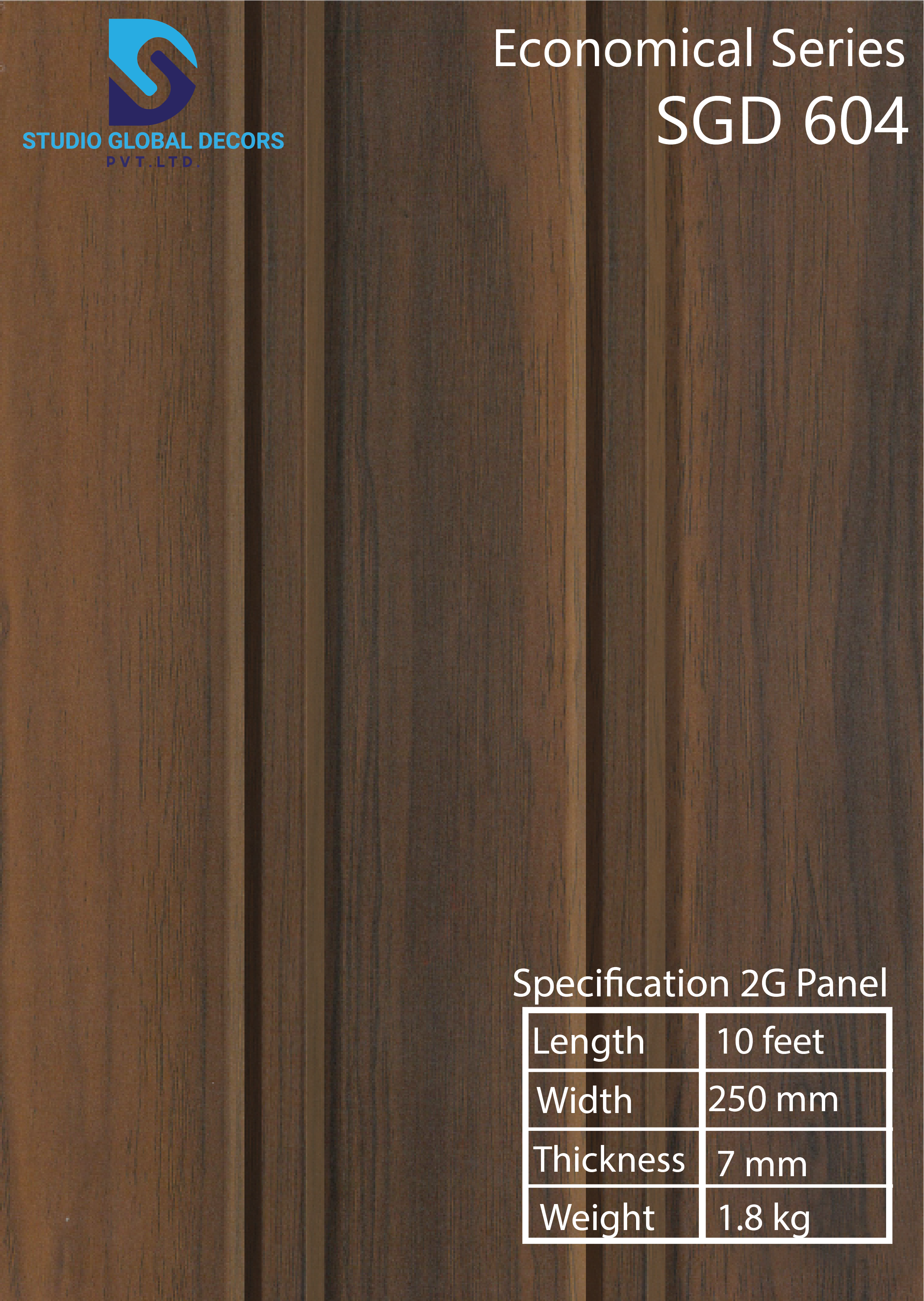 Diamond Series 2 Groove Pvc Wall Panel at 200.00 INR in Kolkata ...