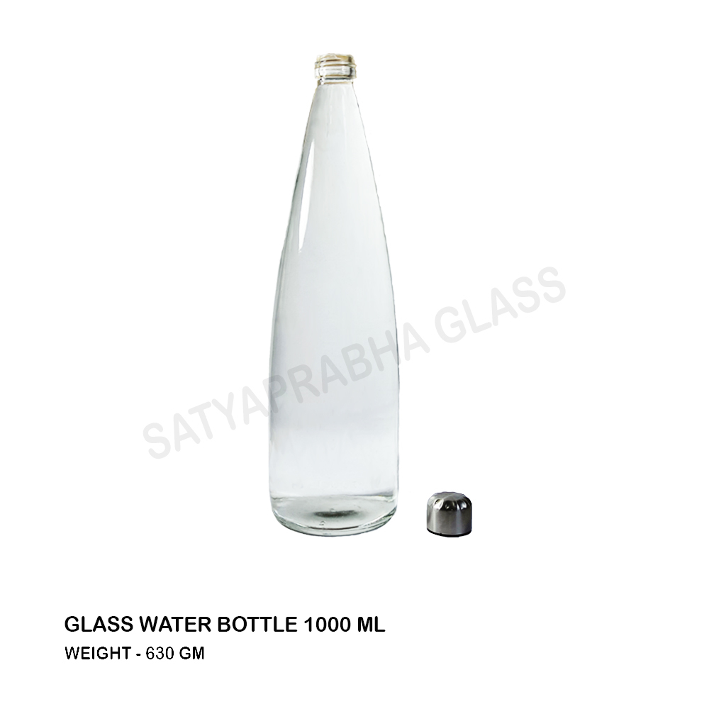 Mineral Water Glass Bottle Size: 1000ml at Best Price in Kolkata | Satyaprabha Glass Agency