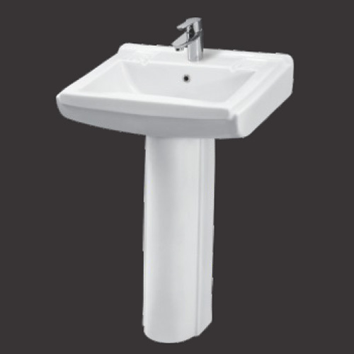 White Sophia Full Pedestal Wash Basin at Best Price in Morbi ...