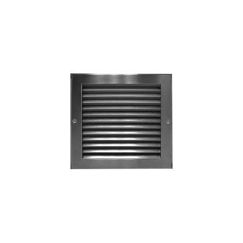 Black Ss Fixed Louver Grills at Best Price in Navi Mumbai | M K ...